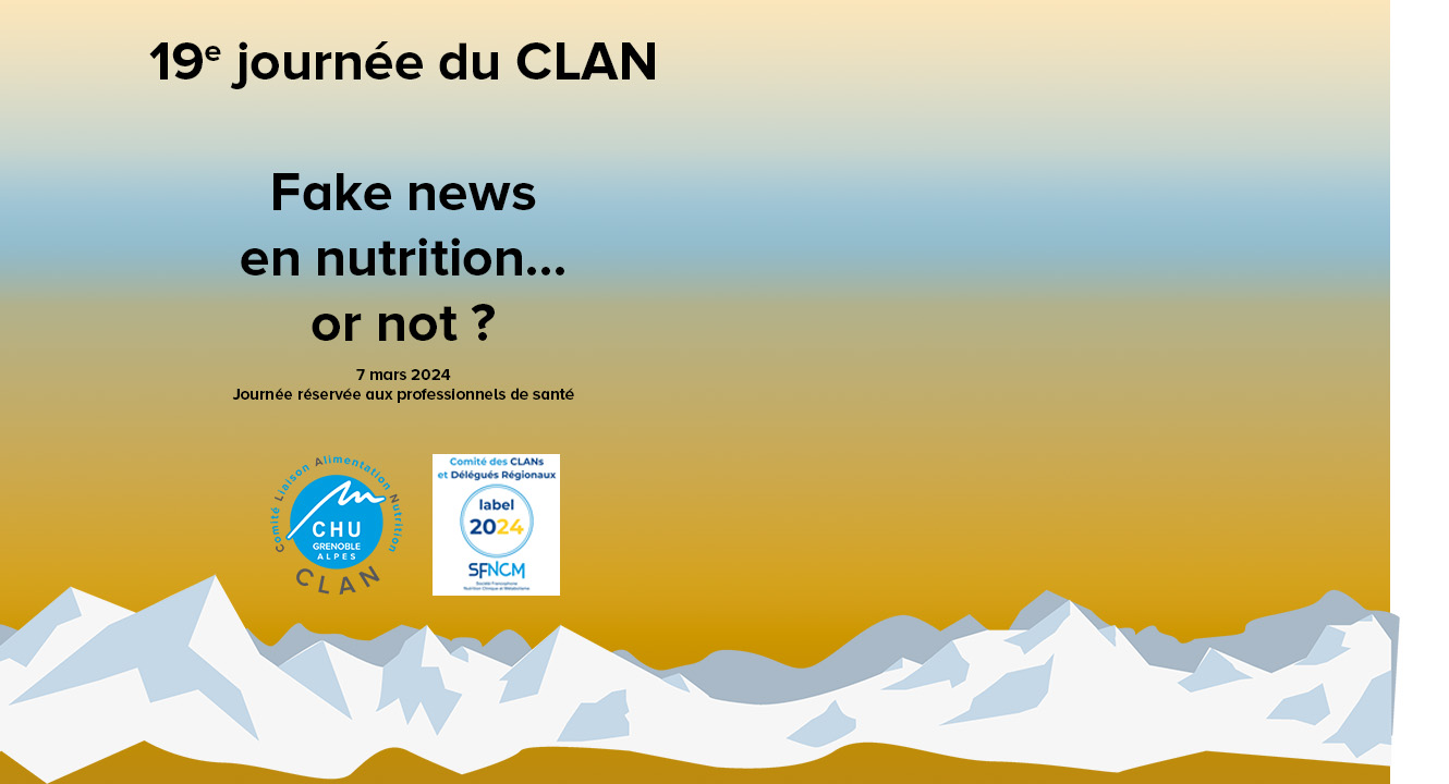 19e journée du CLAN 2024 - CHU Grenoble Alpes